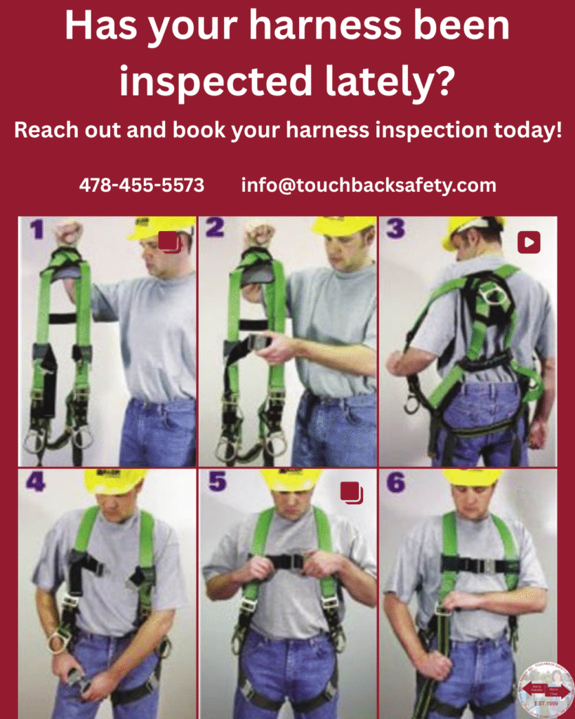 Harness Inspection - Touchback Safety Inc
